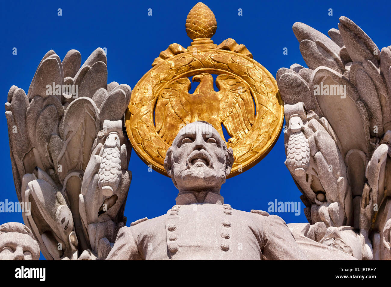 George Gordon Memorial Civil War Statue Pennsylvania Ave Washington DC ...