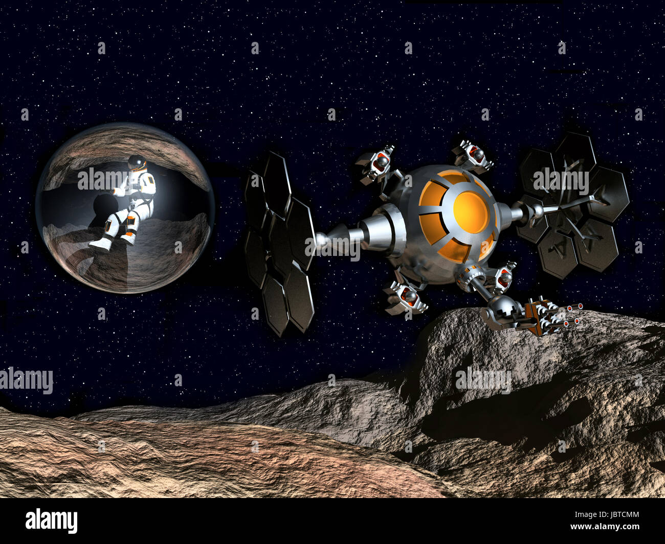 Spacemen hi-res stock photography and images - Alamy