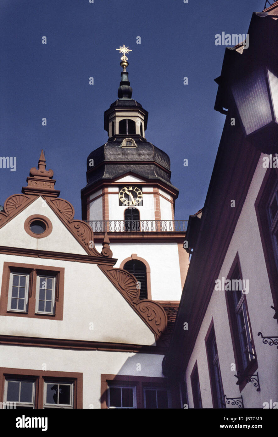 Erbach town church hi-res stock photography and images - Alamy