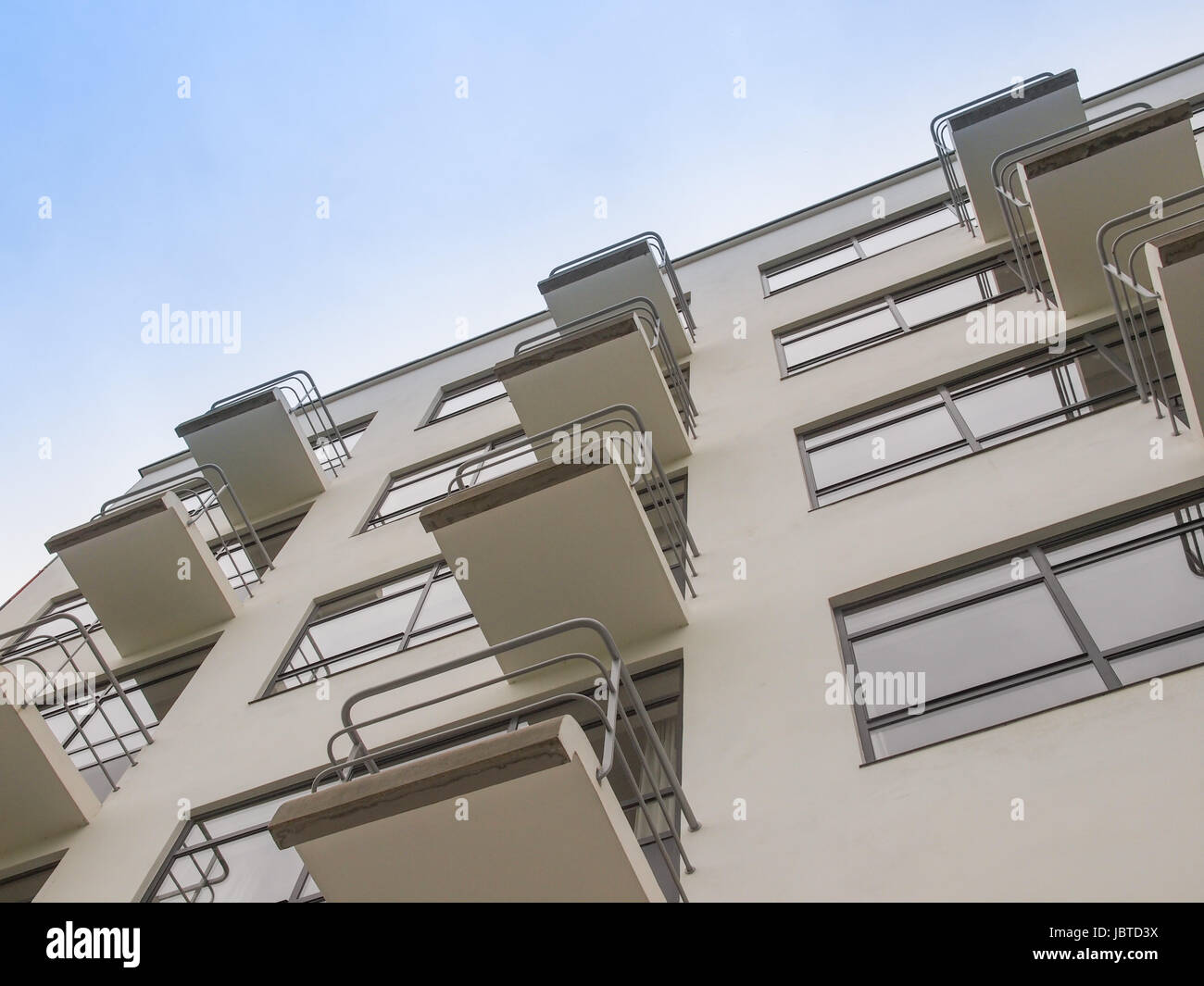 The bauhaus school in dessau designed by gropius in 1925 hi-res stock ...