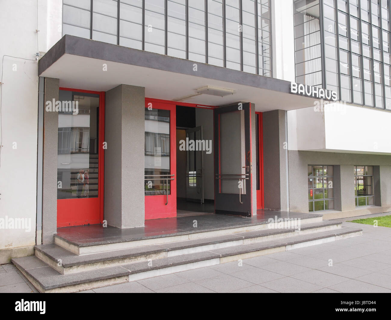 The bauhaus school in dessau designed by gropius in 1925 hi-res stock ...