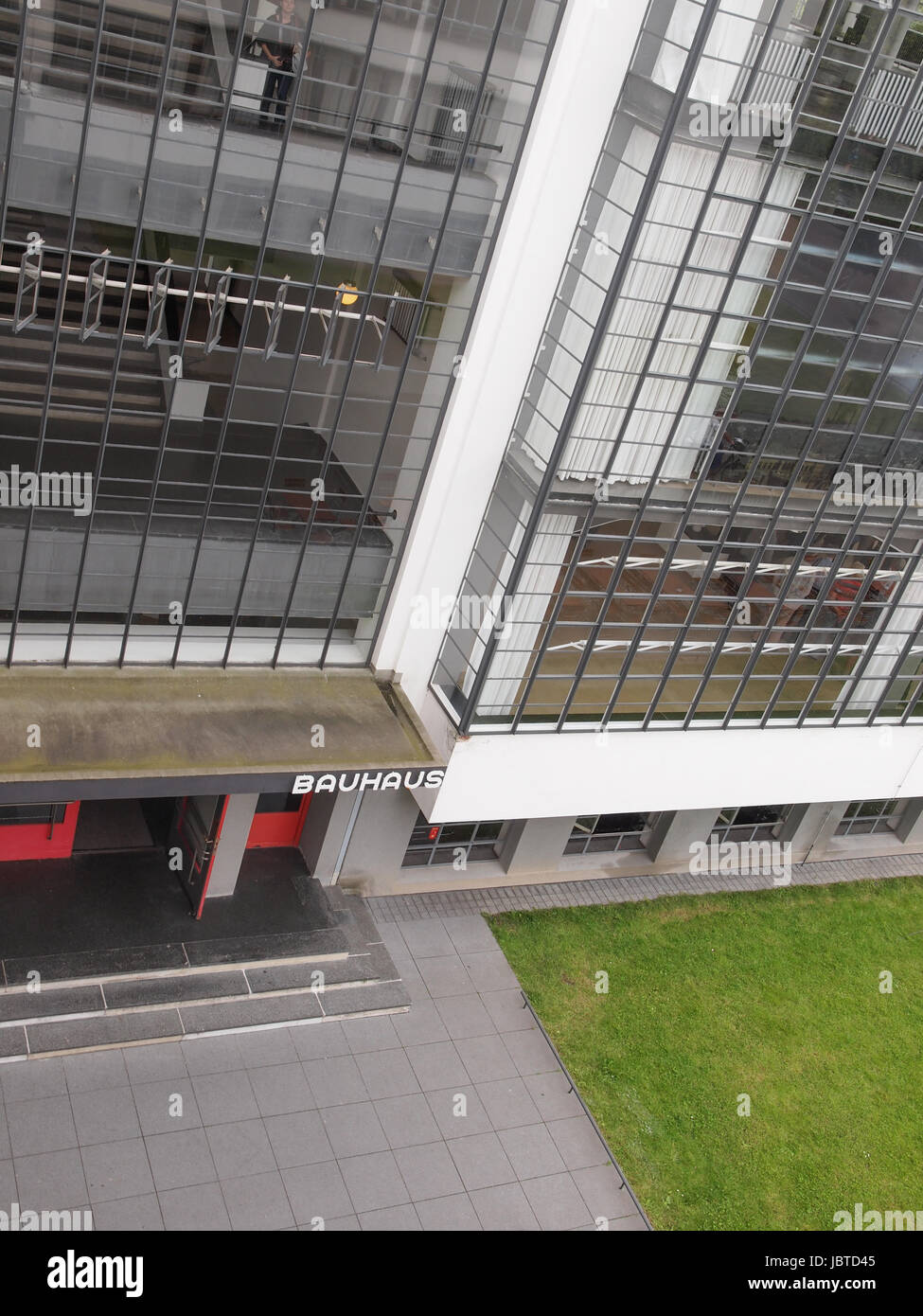 The bauhaus school in dessau designed by gropius in 1925 hi-res stock ...