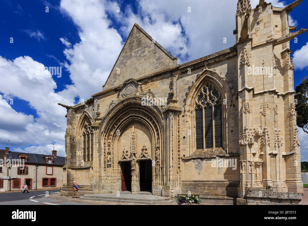 France, Calvados (14), Dives-sur-Mer, l'église Notre-Dame // France ...