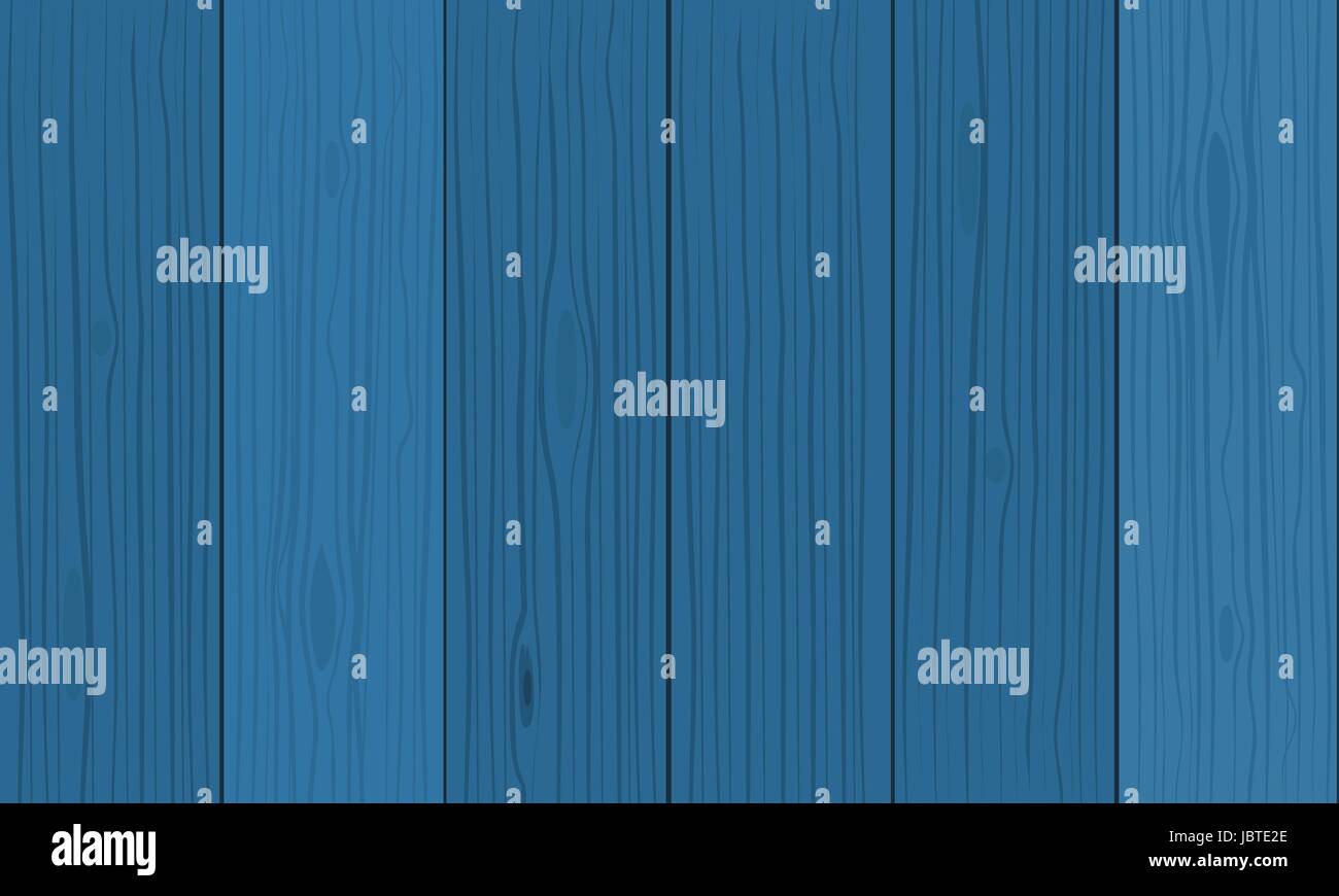 Blue wood planks texture background. Flat color Vector illustration ...