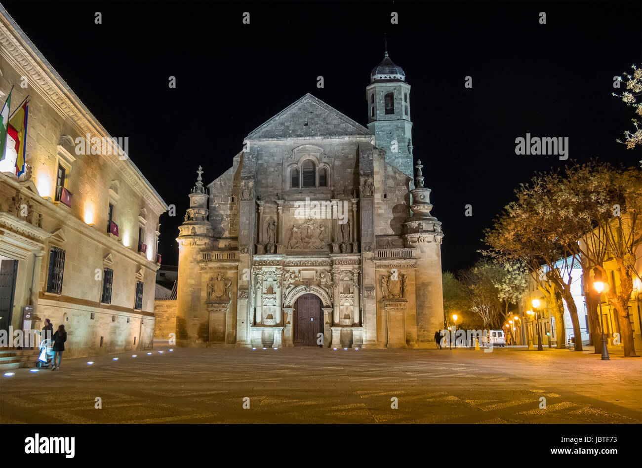 Chapel of the Savior in Úbeda Jaén, Spain Stock Photo - Alamy