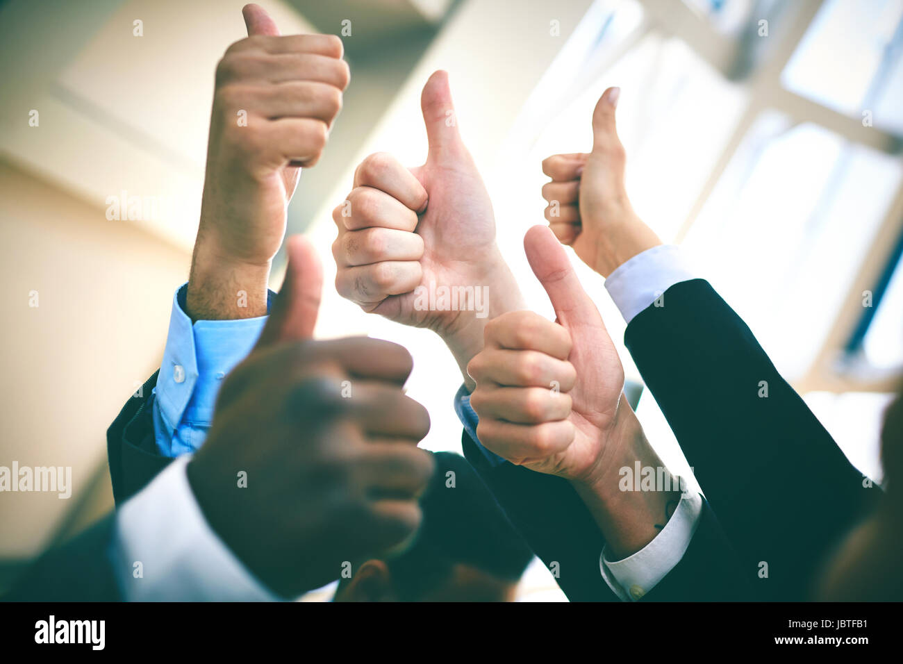 Human hands showing sign of okay in isolation Stock Photo - Alamy