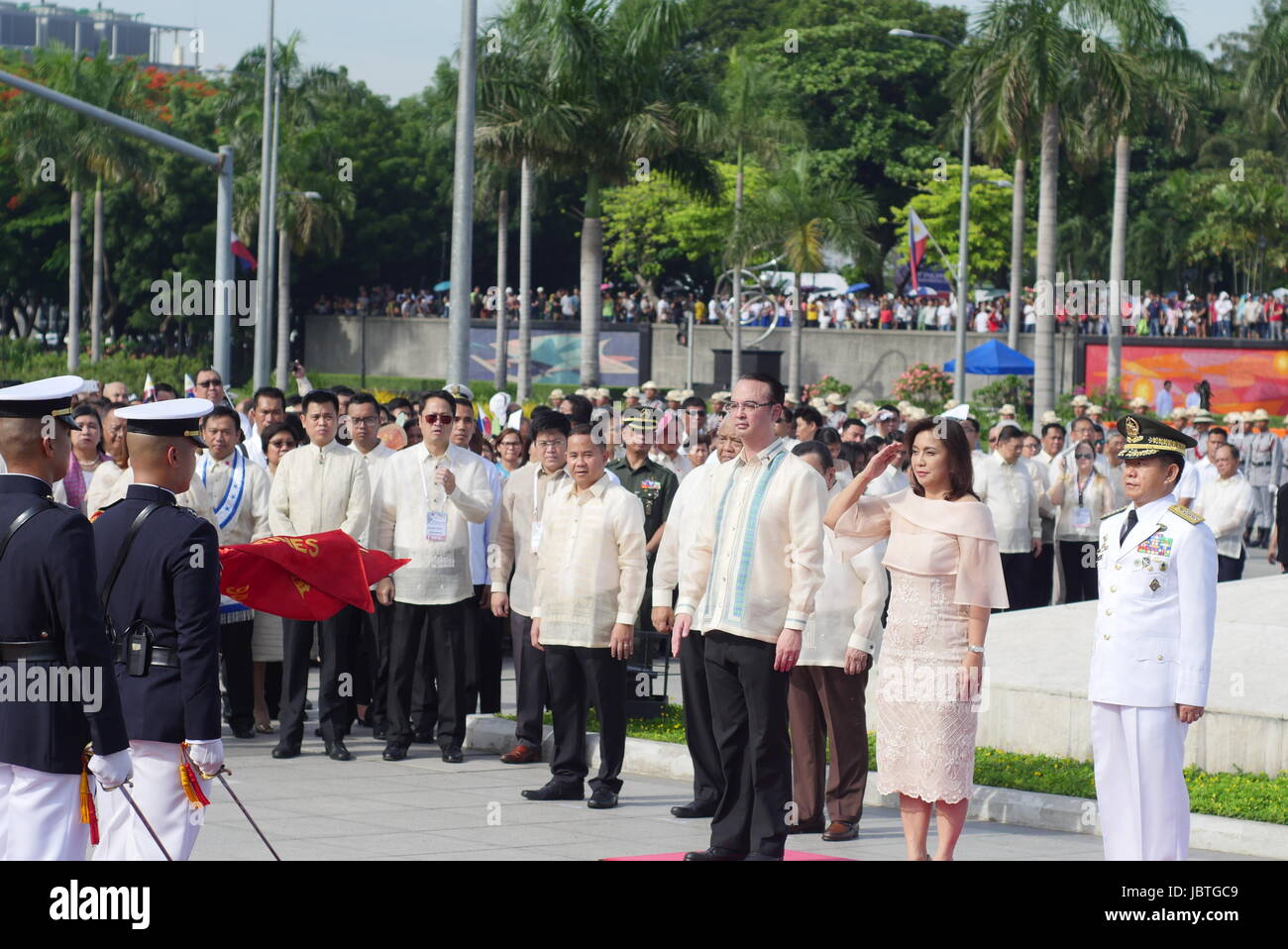Manila, Philippines. 12th June, 2017. Vice President Leni Robredo ...