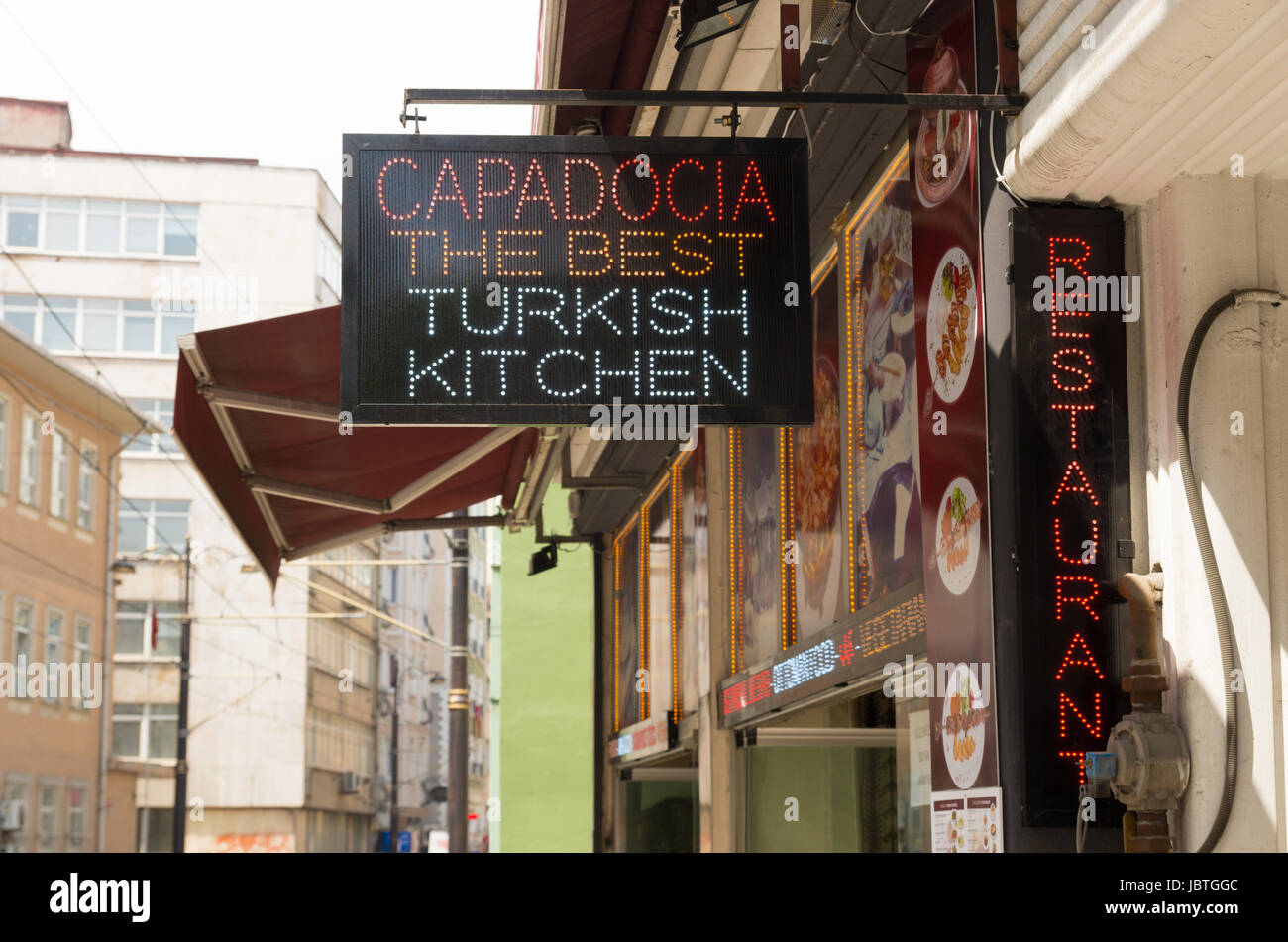 Street menu food istanbul hi-res stock photography and images - Alamy