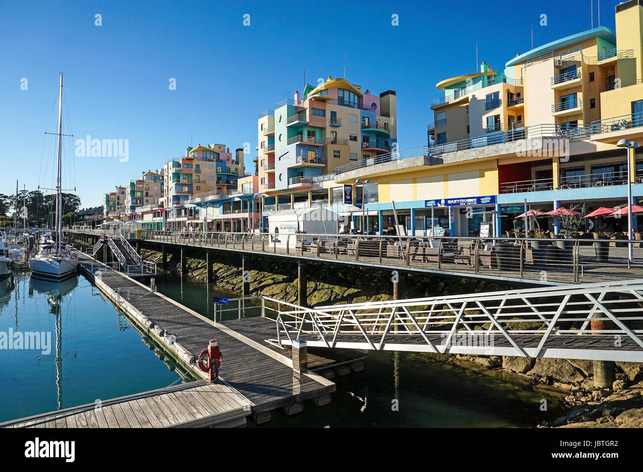 Albufeira marina harbour algarve hi-res stock photography and images ...