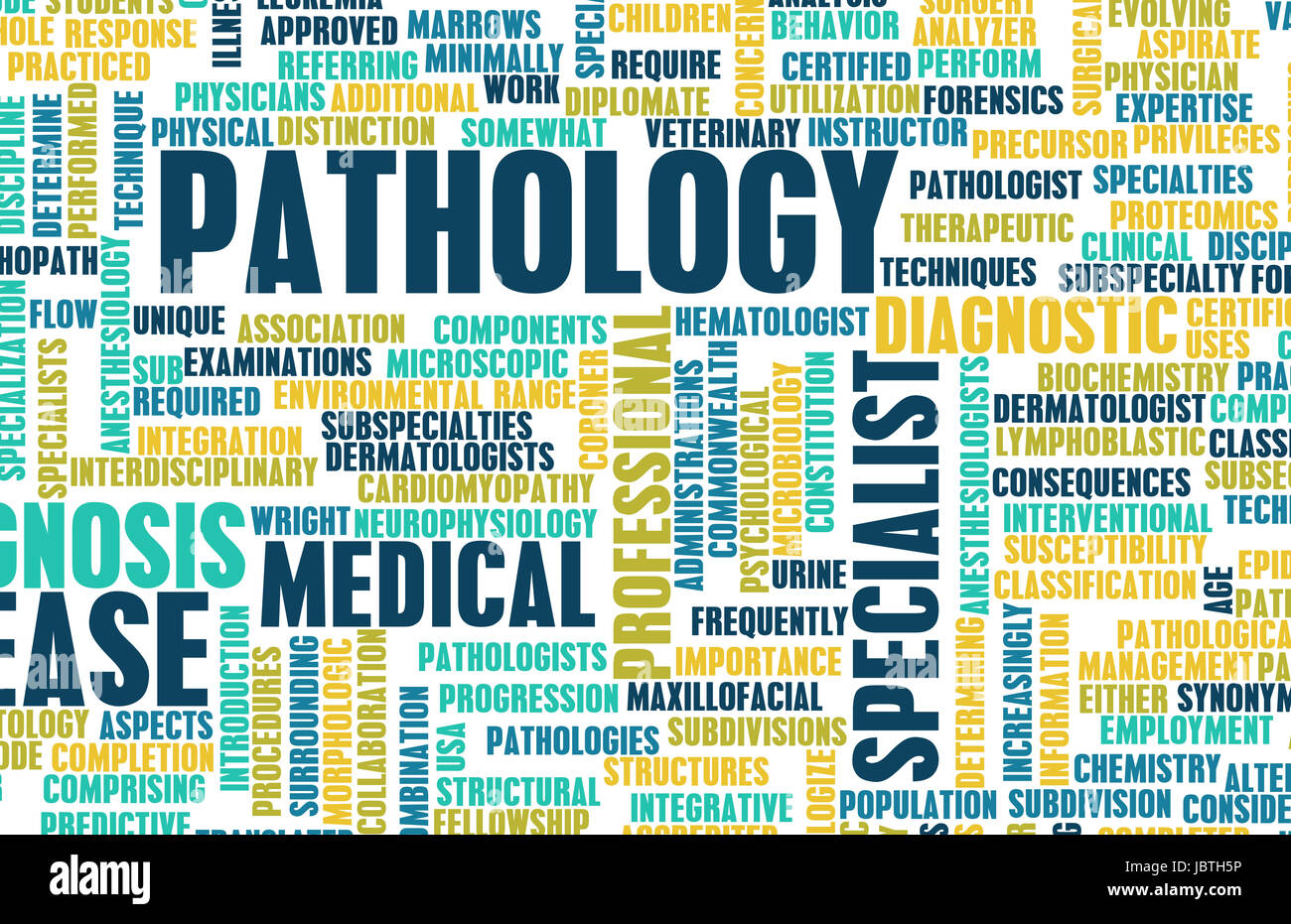Pathology or Pathologist Medical Field of Science Art Stock Photo - Alamy