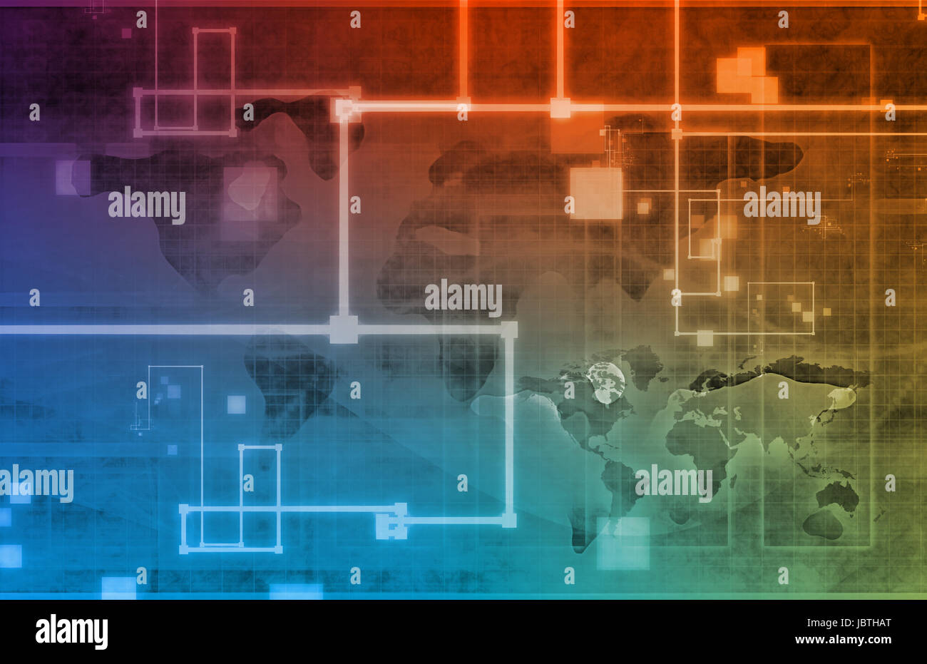 Interconnected systems hi-res stock photography and images - Alamy
