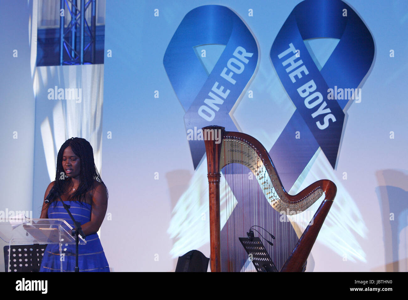 Sofia Davis hosting The One for the Boys Fashion Ball, held at The ...