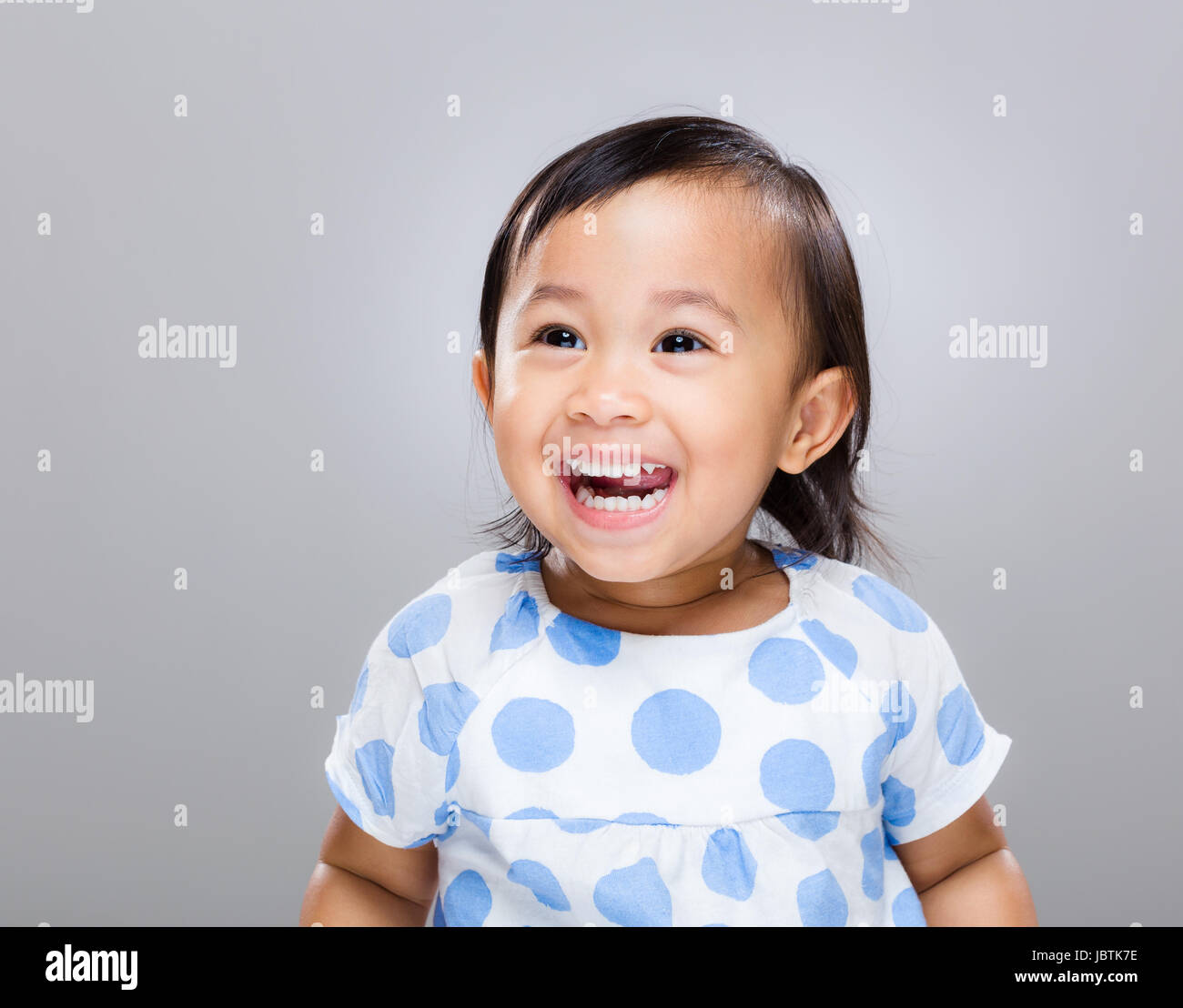 Baby girl smile Stock Photo - Alamy