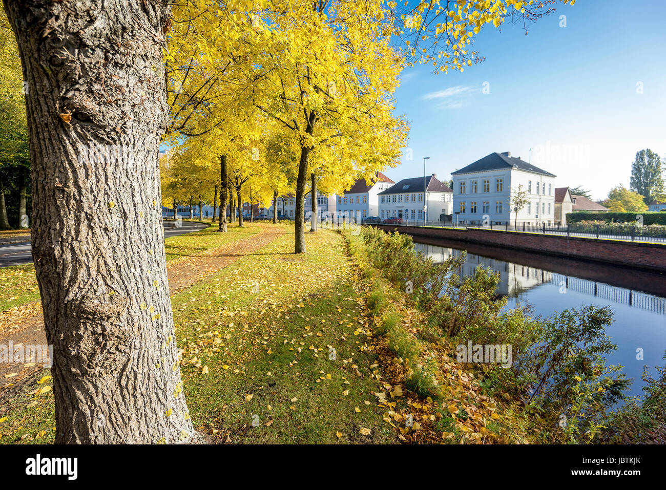 Oldenburg - Castle ditch, Oldenburg - Schlossgraben Stock Photo - Alamy