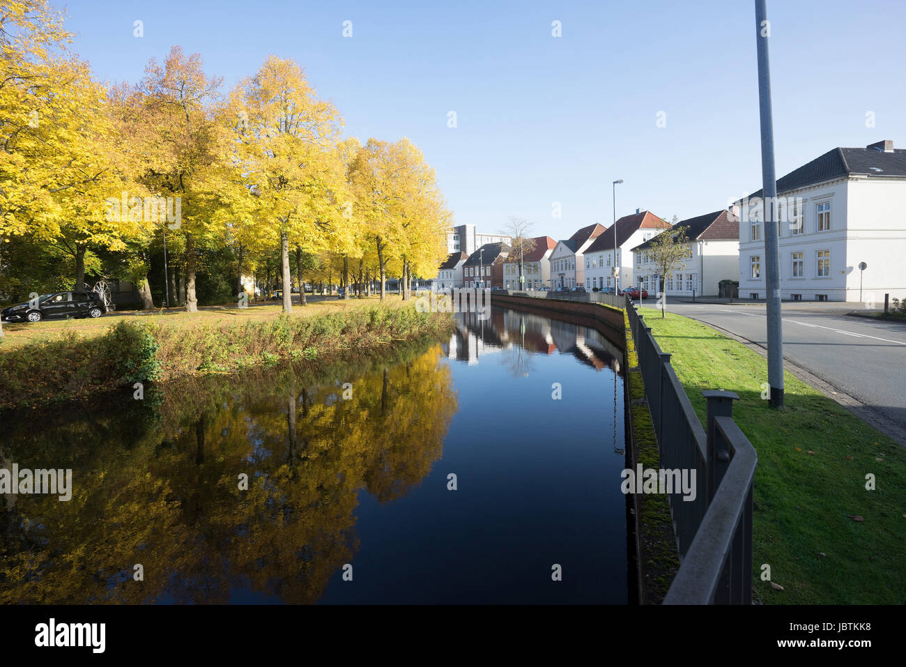 Oldenburg - Castle ditch, Oldenburg - Schlossgraben Stock Photo - Alamy