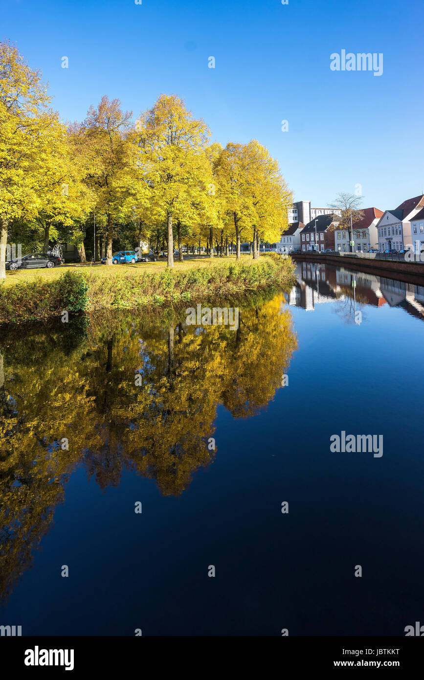 Oldenburg - Castle ditch, Oldenburg - Schlossgraben Stock Photo - Alamy