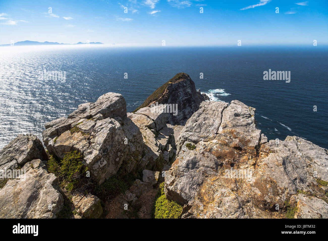Cape Point View over sea, South Africa Stock Photo - Alamy