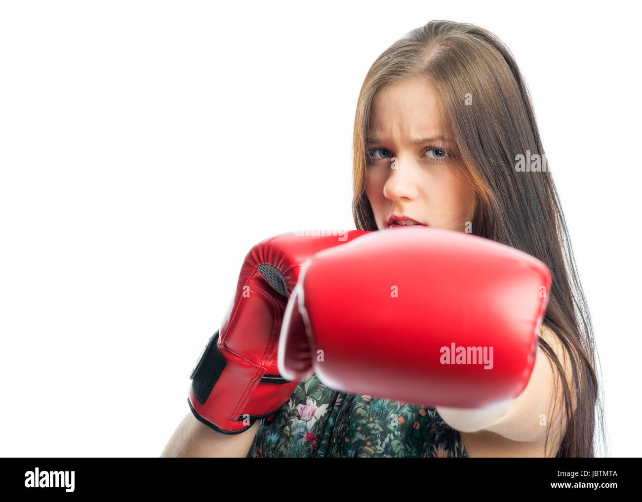 Boxing match competition women hi-res stock photography and images - Alamy