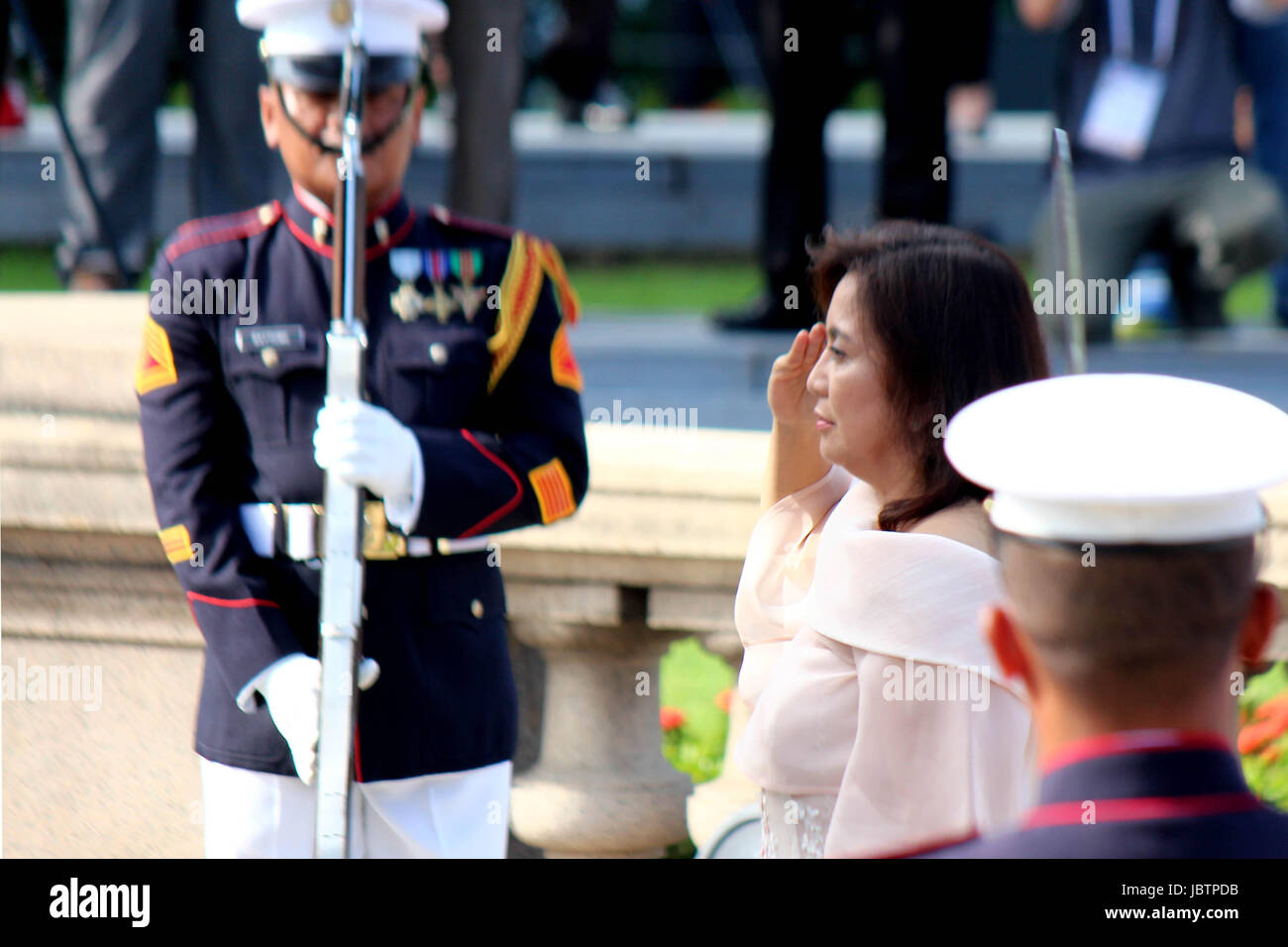 Manila, Philippines. 12th June, 2017. Philippine Vice-President Leni ...