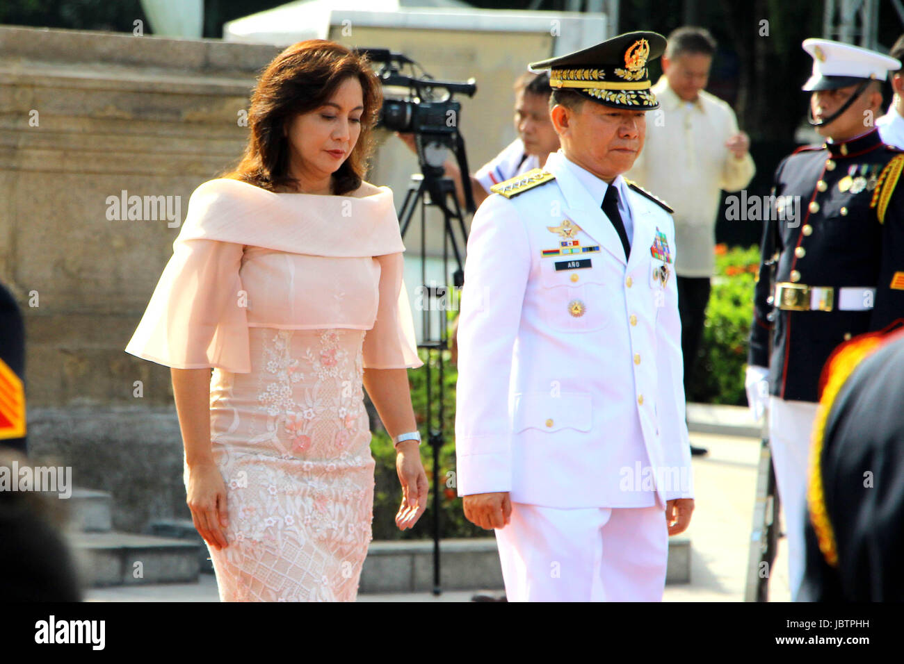 Manila, Philippines. 12th June, 2017. Philippine Vice-President Leni ...