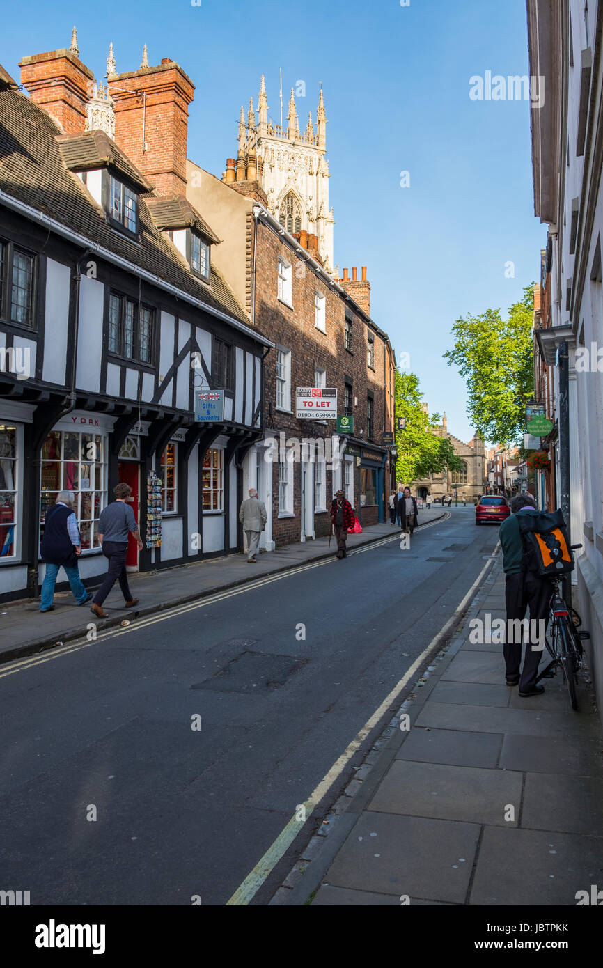 The wonderful ancient City of York, in Yorkshire, England Stock Photo ...