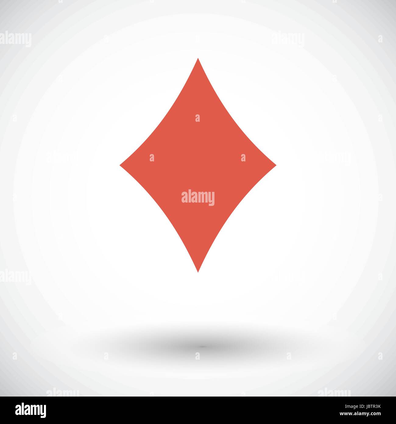 Diamonds suit. Flat vector icon for mobile and web applications. Vector ...