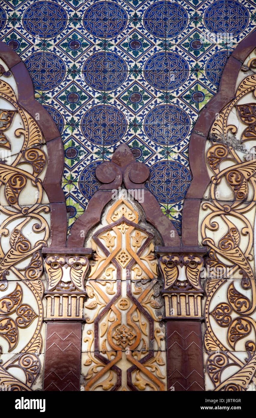 Moorish Architecture in Porto - Portugal Stock Photo - Alamy