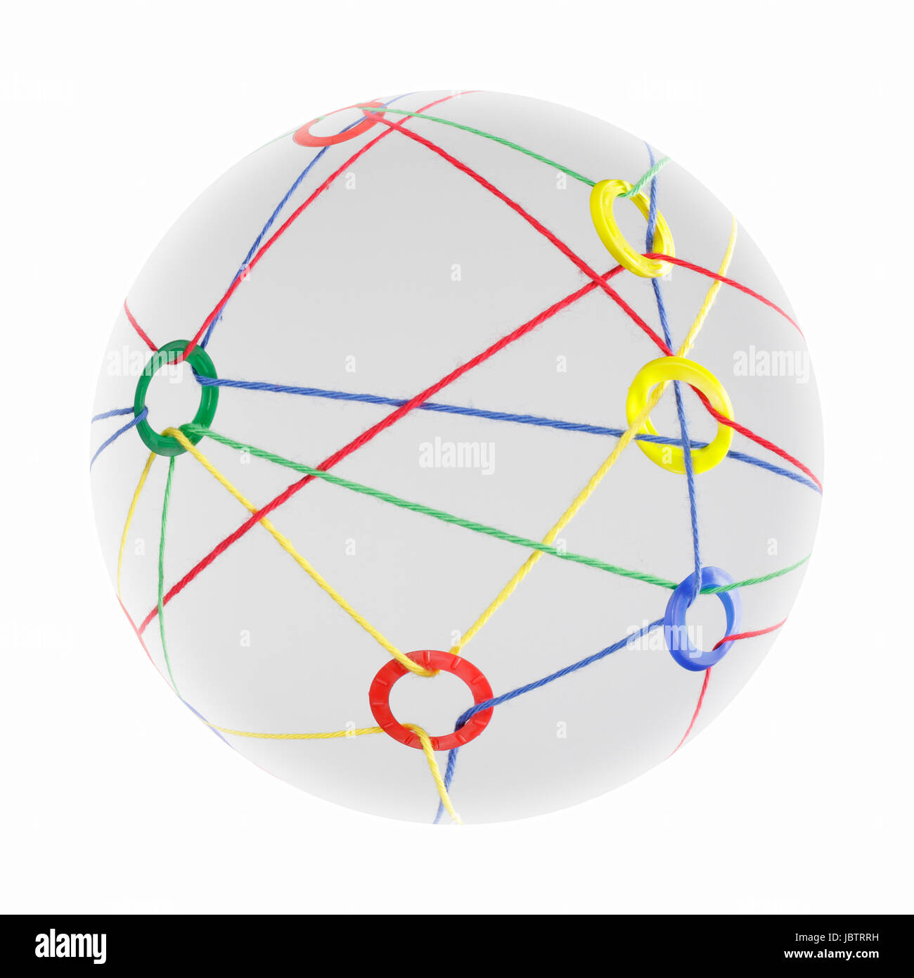 Ball crossing line hi-res stock photography and images - Alamy