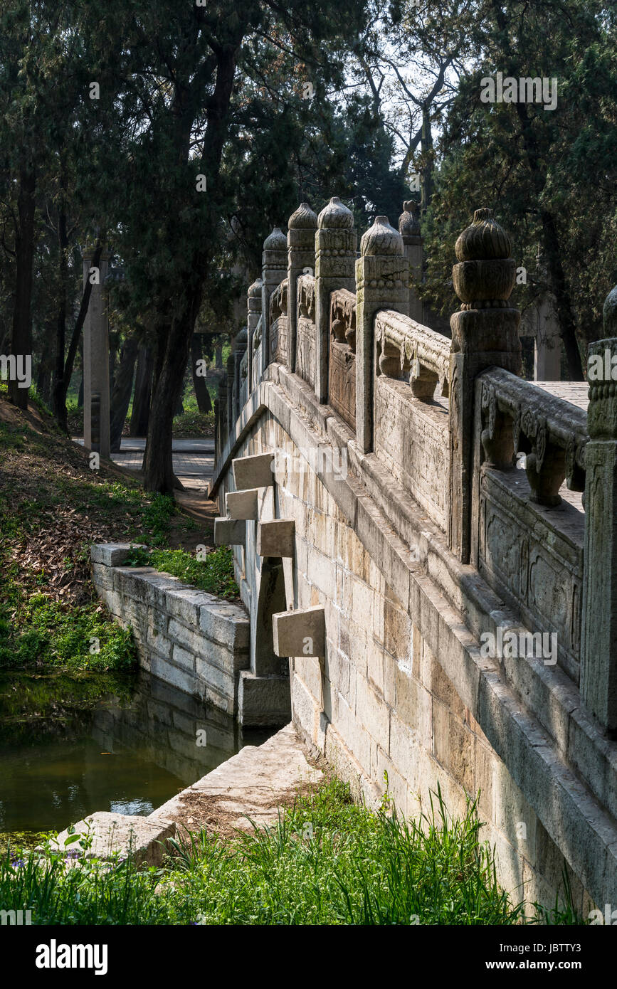 Cemetery of Confucius (Kong Lin), Qufu, Shandong province, the hometown ...