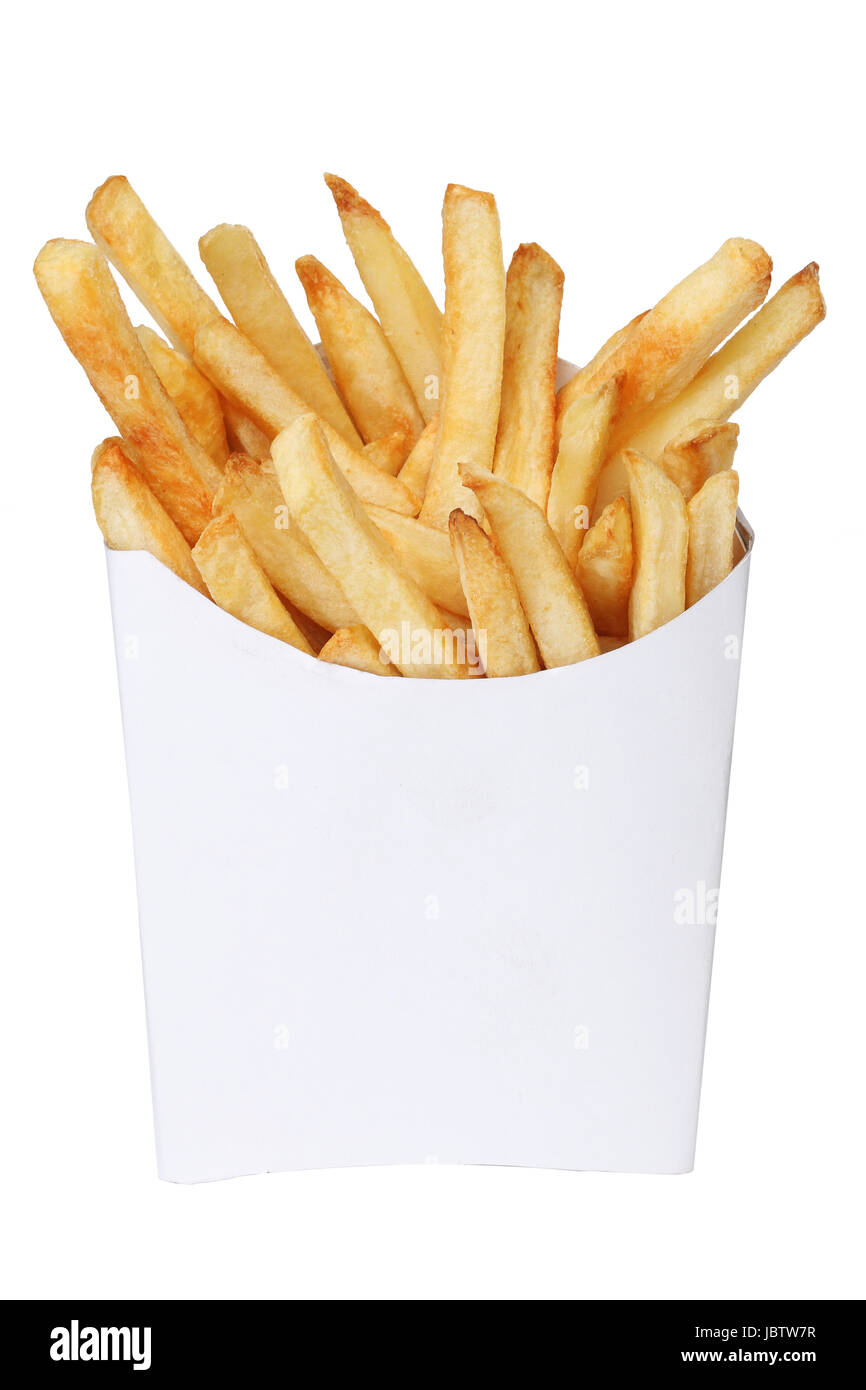 Burger fries box Cut Out Stock Images & Pictures - Alamy