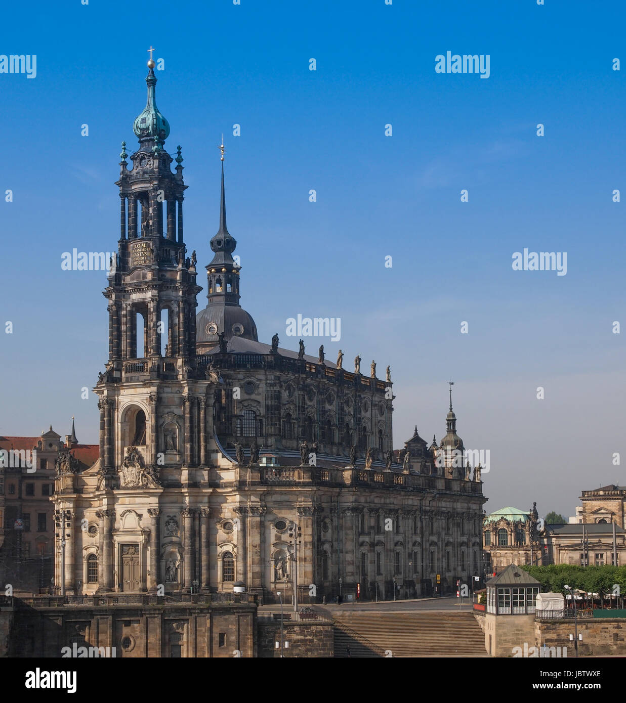 Dresden Cathedral of the Holy Trinity aka Hofkirche Kathedrale ...