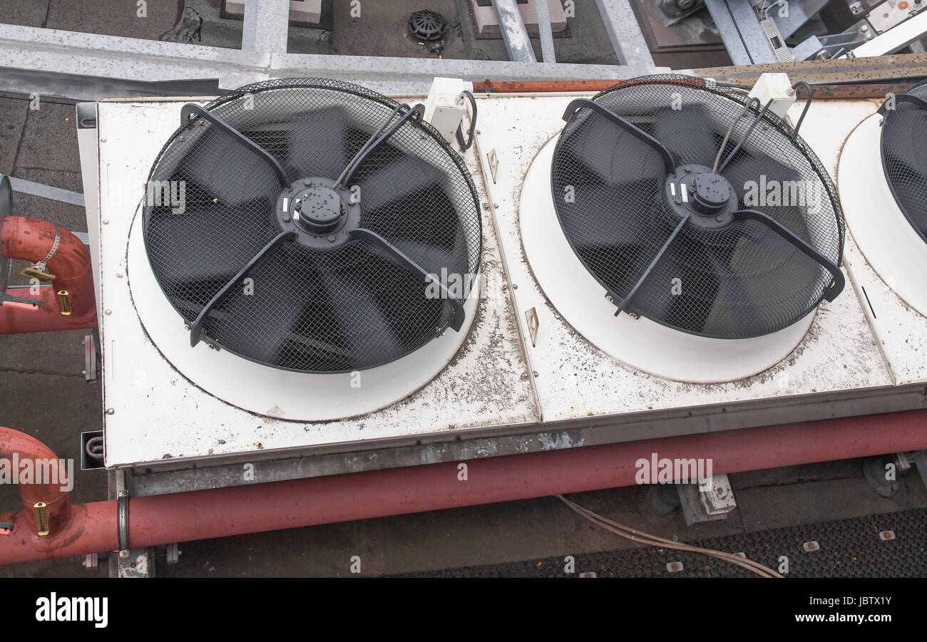 An heating ventilation and air conditioning device Stock Photo - Alamy