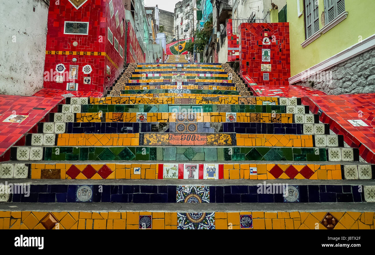 Lapa stairs hi-res stock photography and images - Alamy
