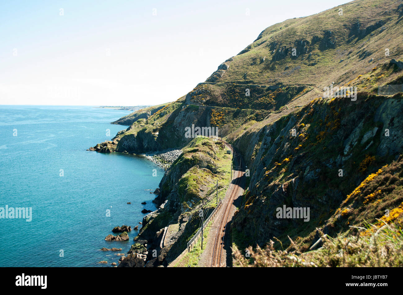 The Cliff Walk is a linear walk between Bray and Greystones, following ...