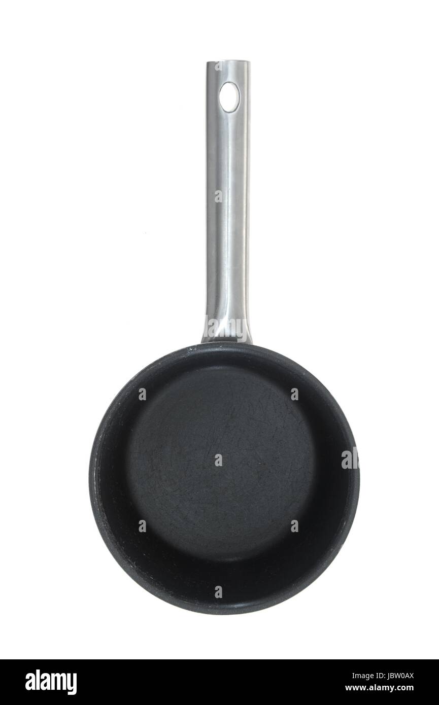 Steel saucepan above Cut Out Stock Images & Pictures - Alamy