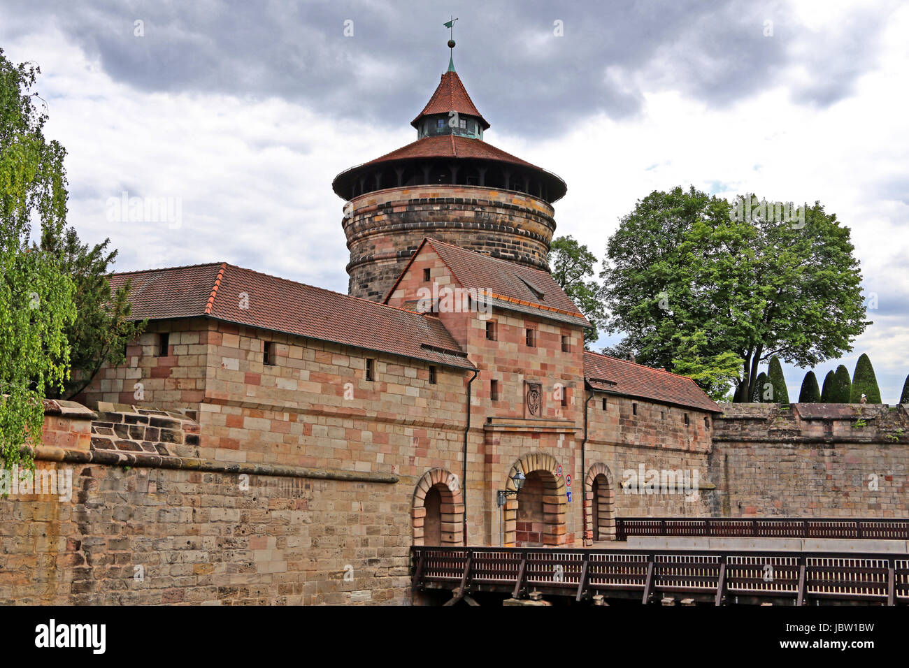 Nuremberg city wall hi-res stock photography and images - Alamy