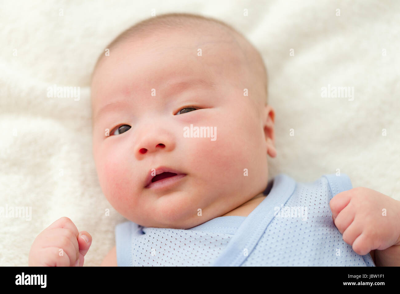 One moth new born baby Stock Photo - Alamy