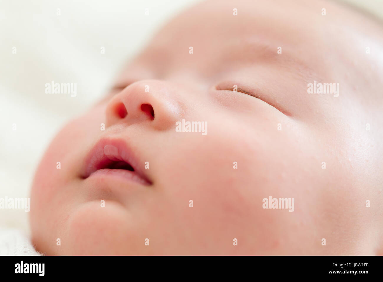 New born baby sleeping Stock Photo - Alamy