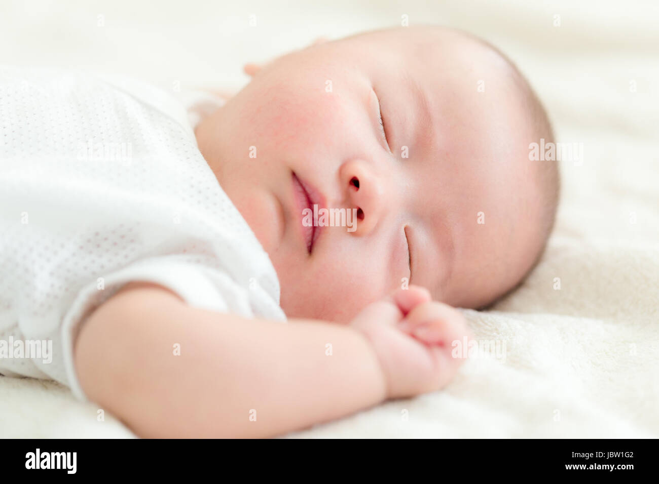 Cute baby sleep Stock Photo - Alamy