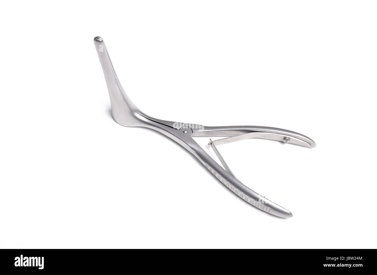 Surgical instruments isolated on white background Stock Photo - Alamy