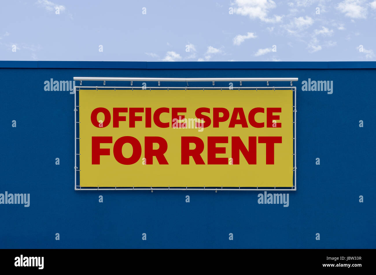 Commercial property office space advertising hi-res stock photography ...