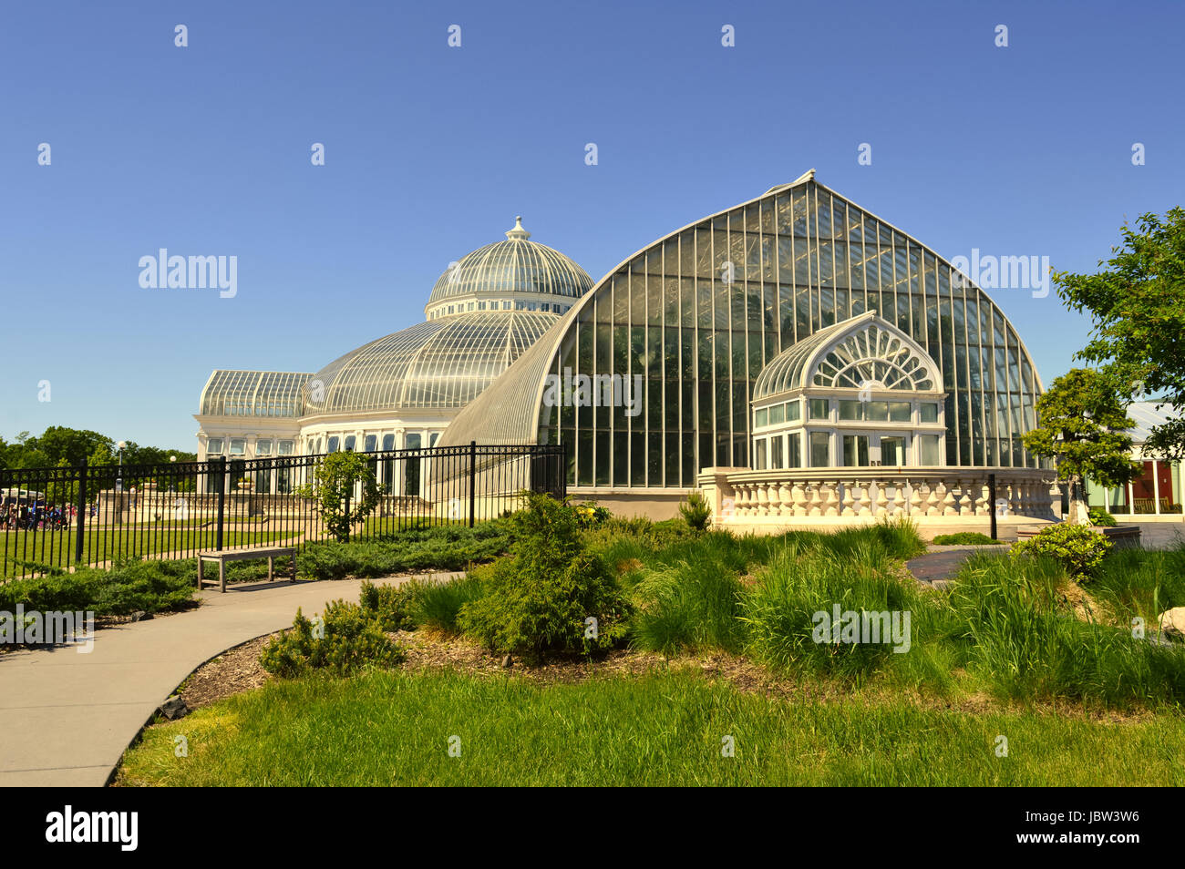 Como Conservatory in St. Paul, MN during summer Stock Photo - Alamy