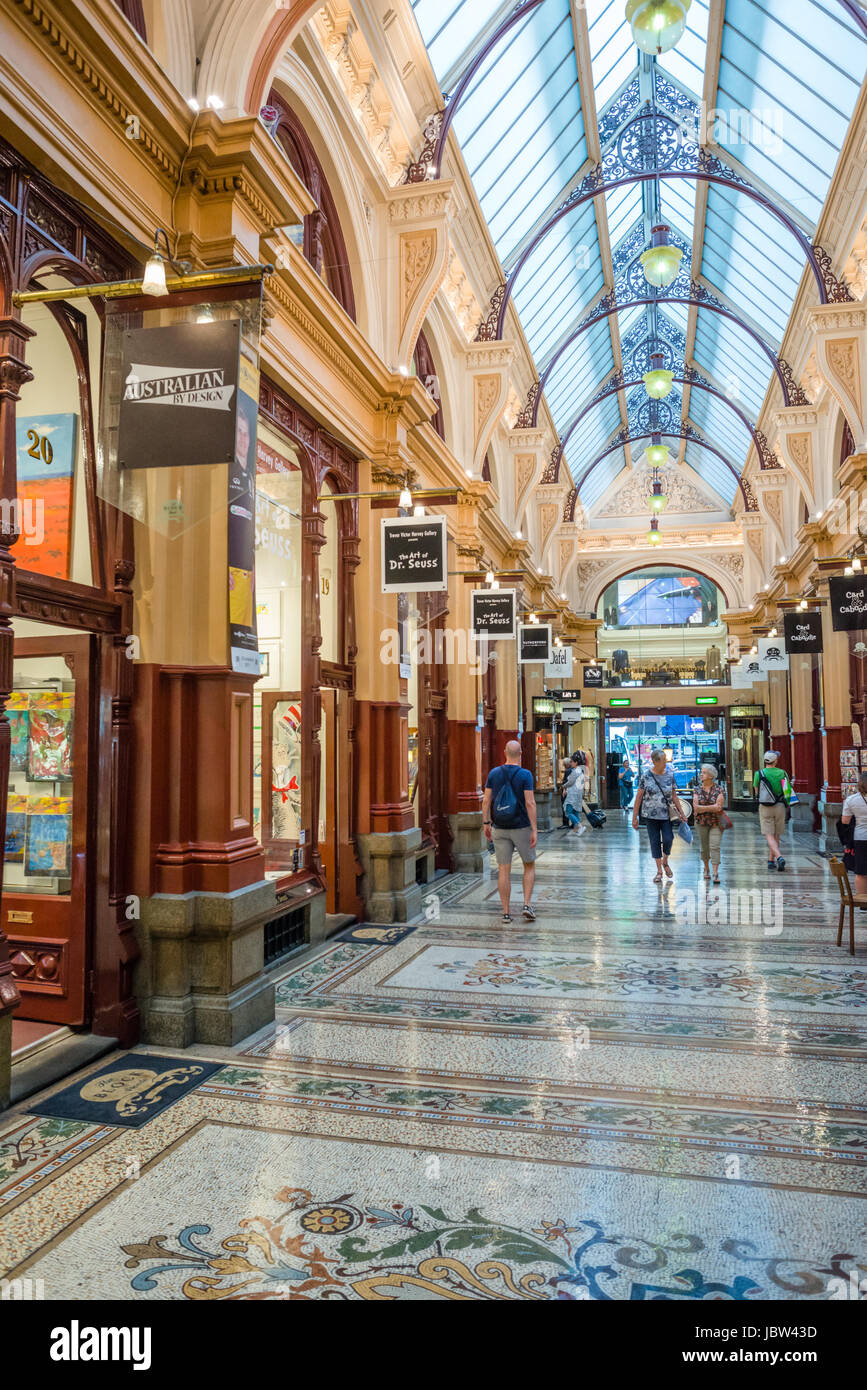 The Block arcade, Melbourne, Australia Stock Photo - Alamy