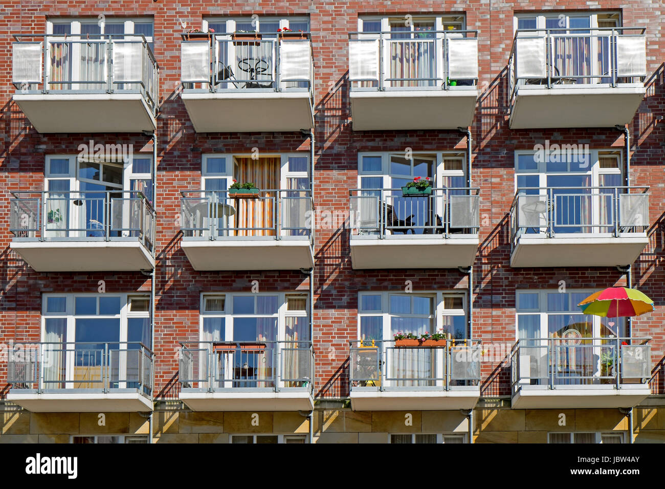 Terrace balconies hi-res stock photography and images - Alamy