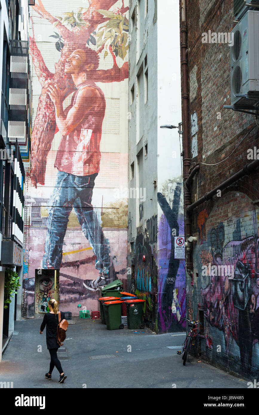 Aussie street art hi-res stock photography and images - Alamy