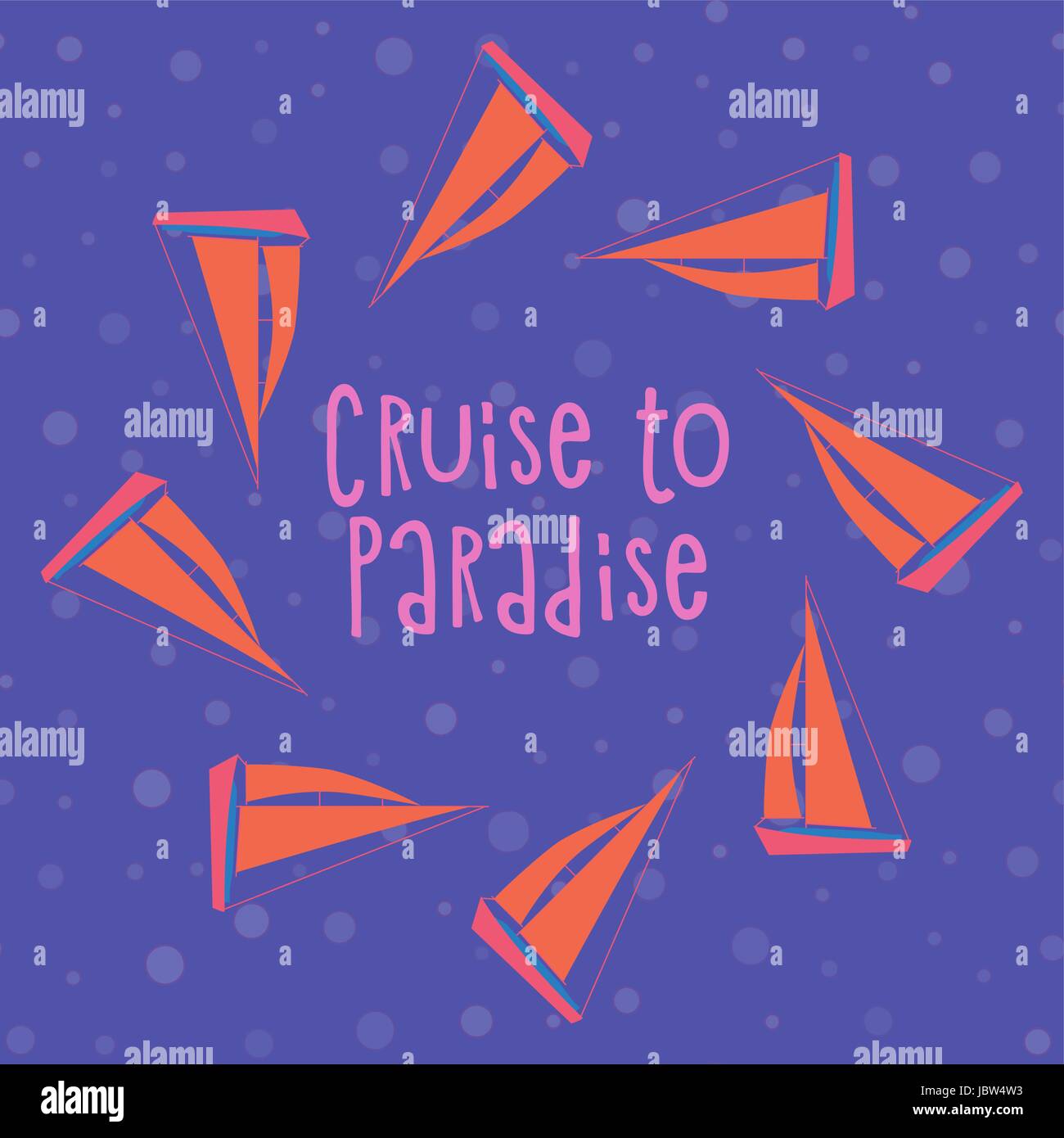 Round trip boats Stock Vector Images - Alamy