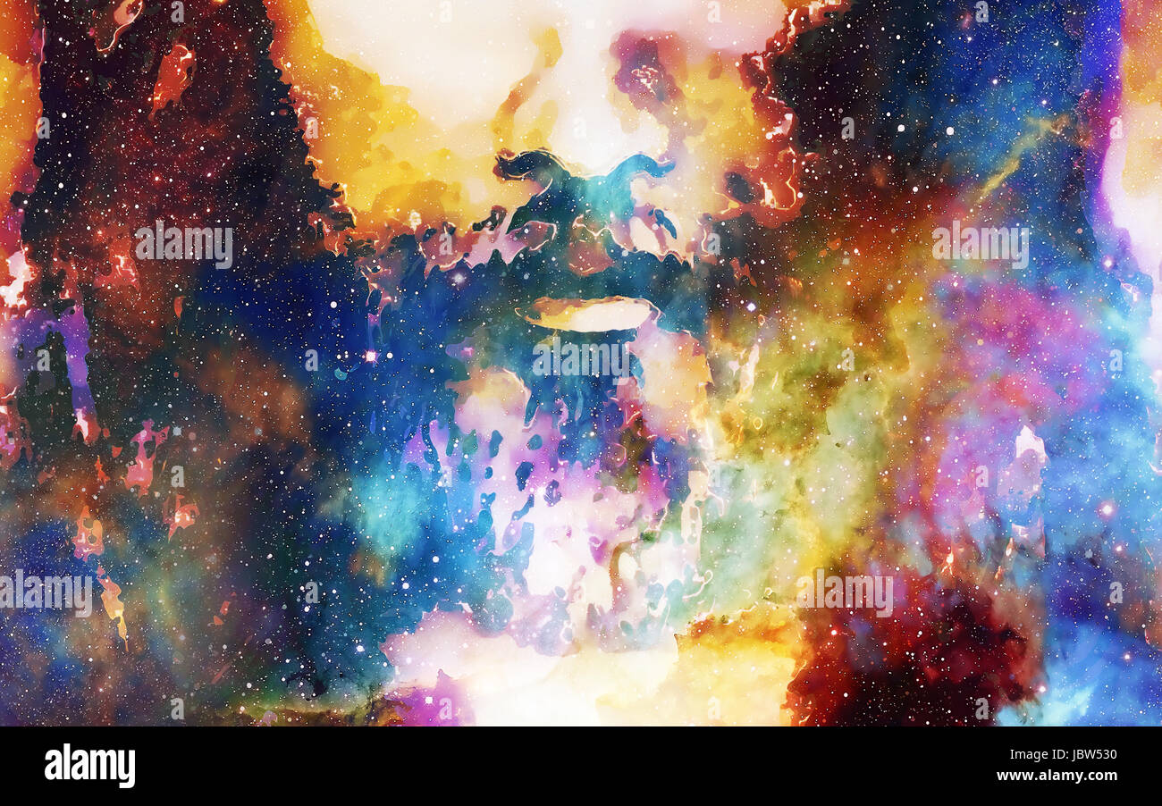 Nebula In The Face Of Christ