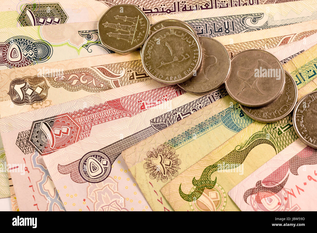 Uae coin coins dirham oil hi-res stock photography and images - Alamy