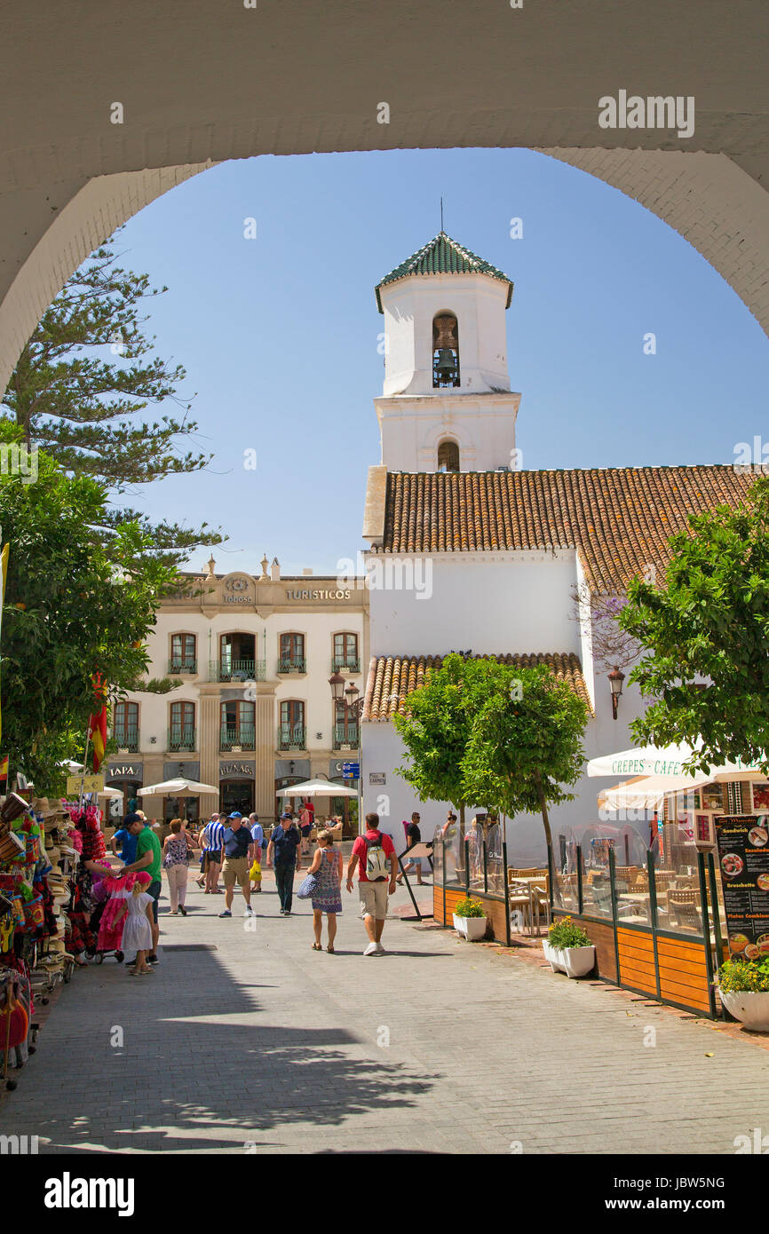 Nerja el salvador church hi-res stock photography and images - Alamy