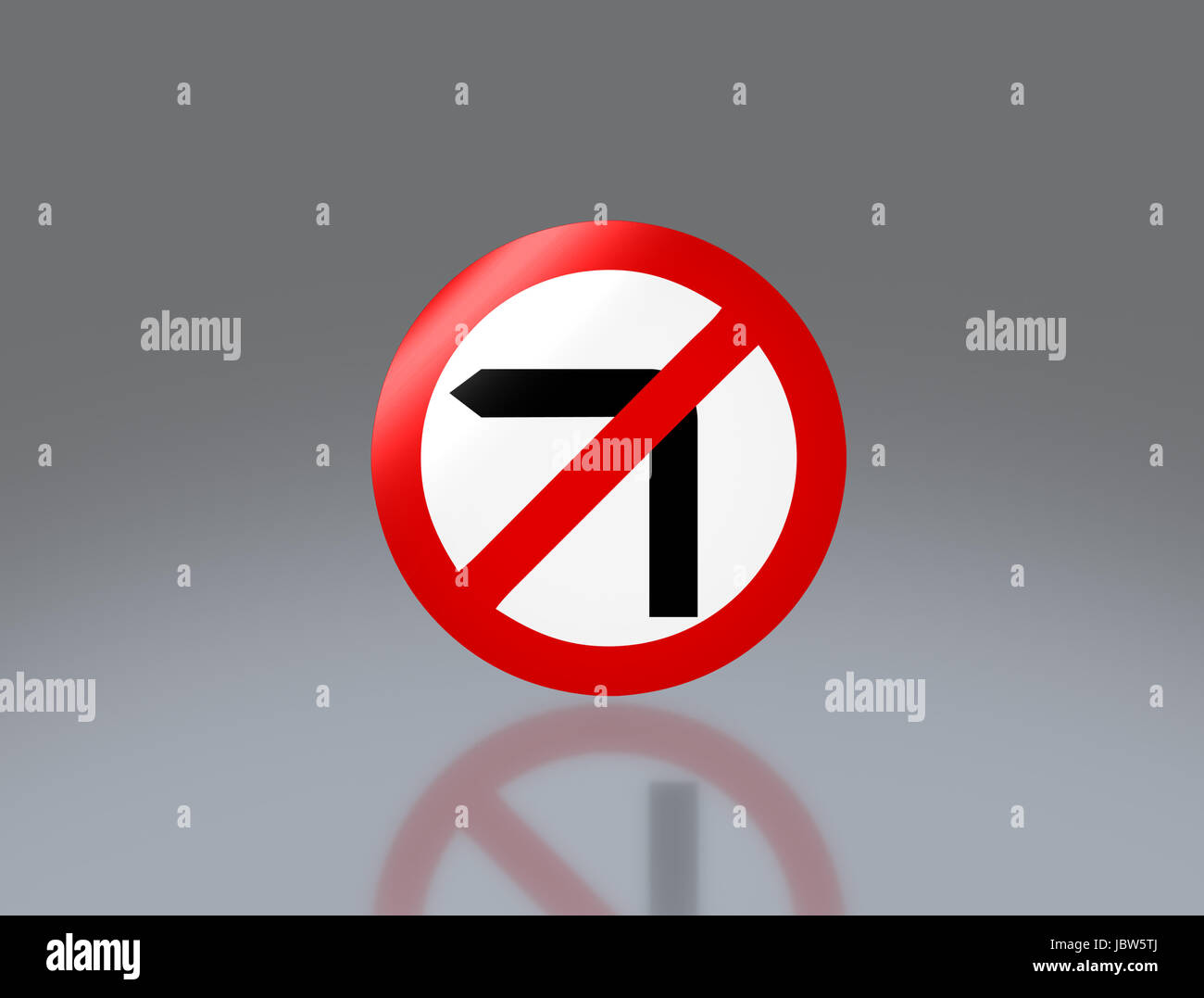 the notice of traffic sign for transportation safety Stock Photo - Alamy